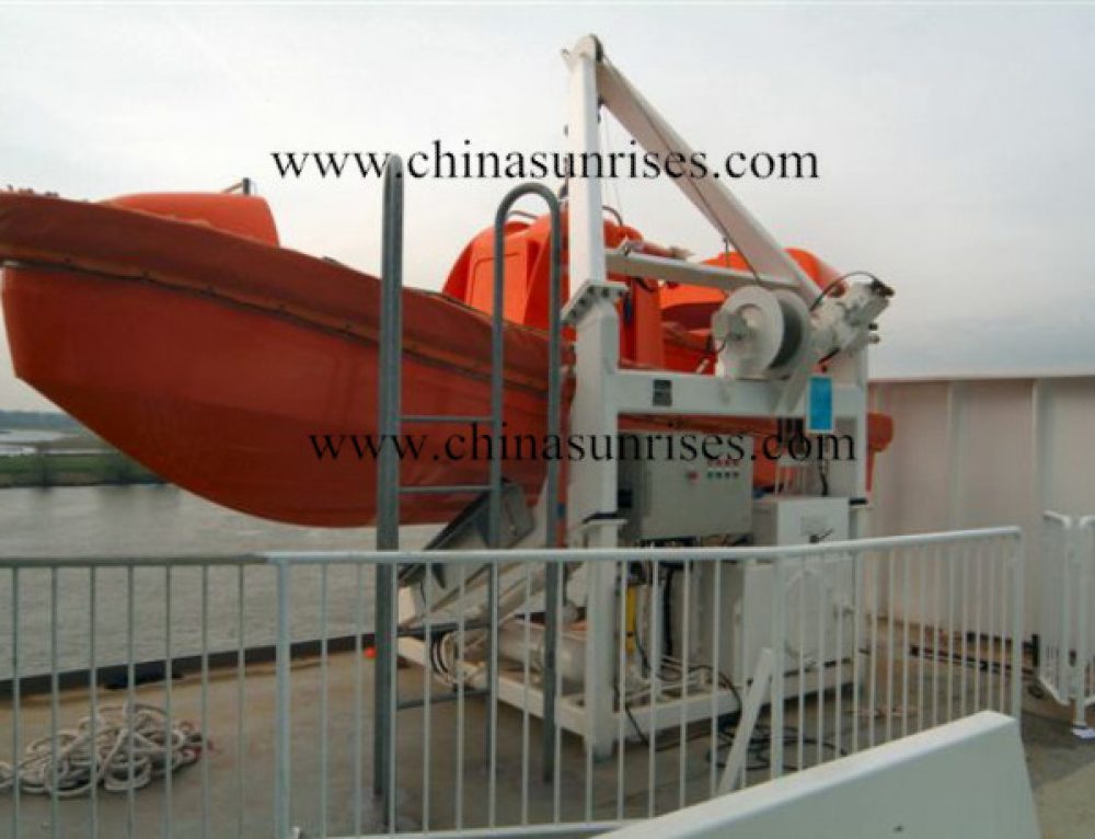 Single Arm Davit for Rescue Boat,Liferaft - ChinaSunRises