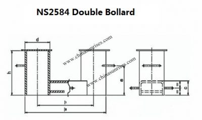 NS2584 Double Bollard - ChinaSunRises